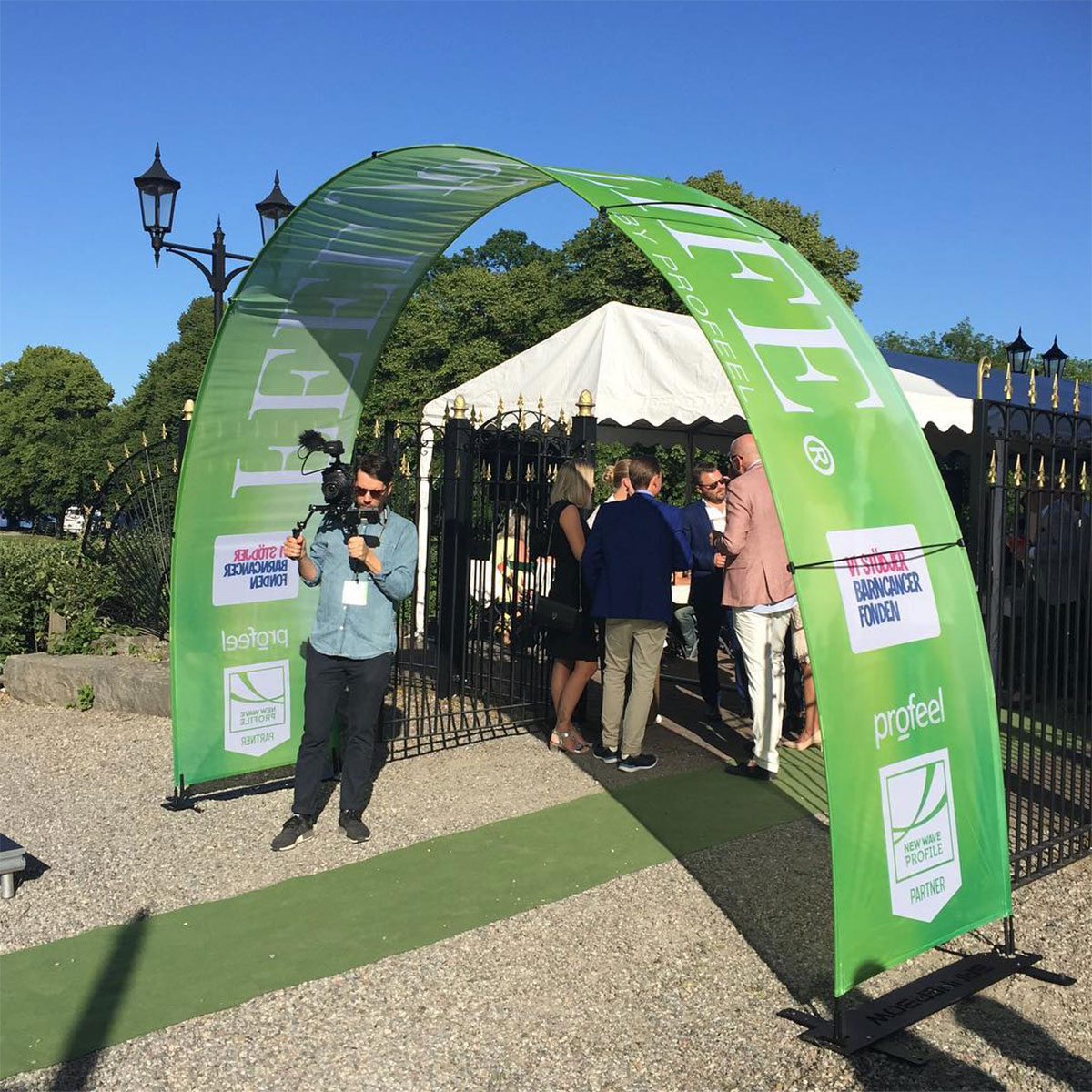 Portable Hybrid / Outdoor Arches for Events