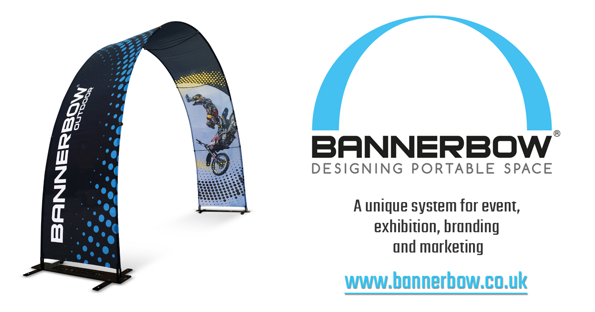 Portable, Branded Arches for Marketing Events | Bannerbow UK